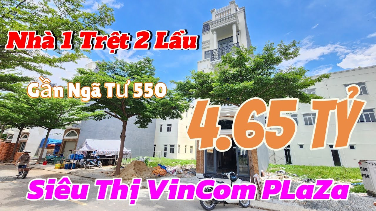 (659) Bán Nhà Dĩ An, Gần Ngã Tư 550, Bán Nhà KDC ICON CENTRAL Dĩ An, 1 Trệt 2 Lầu - YouTube