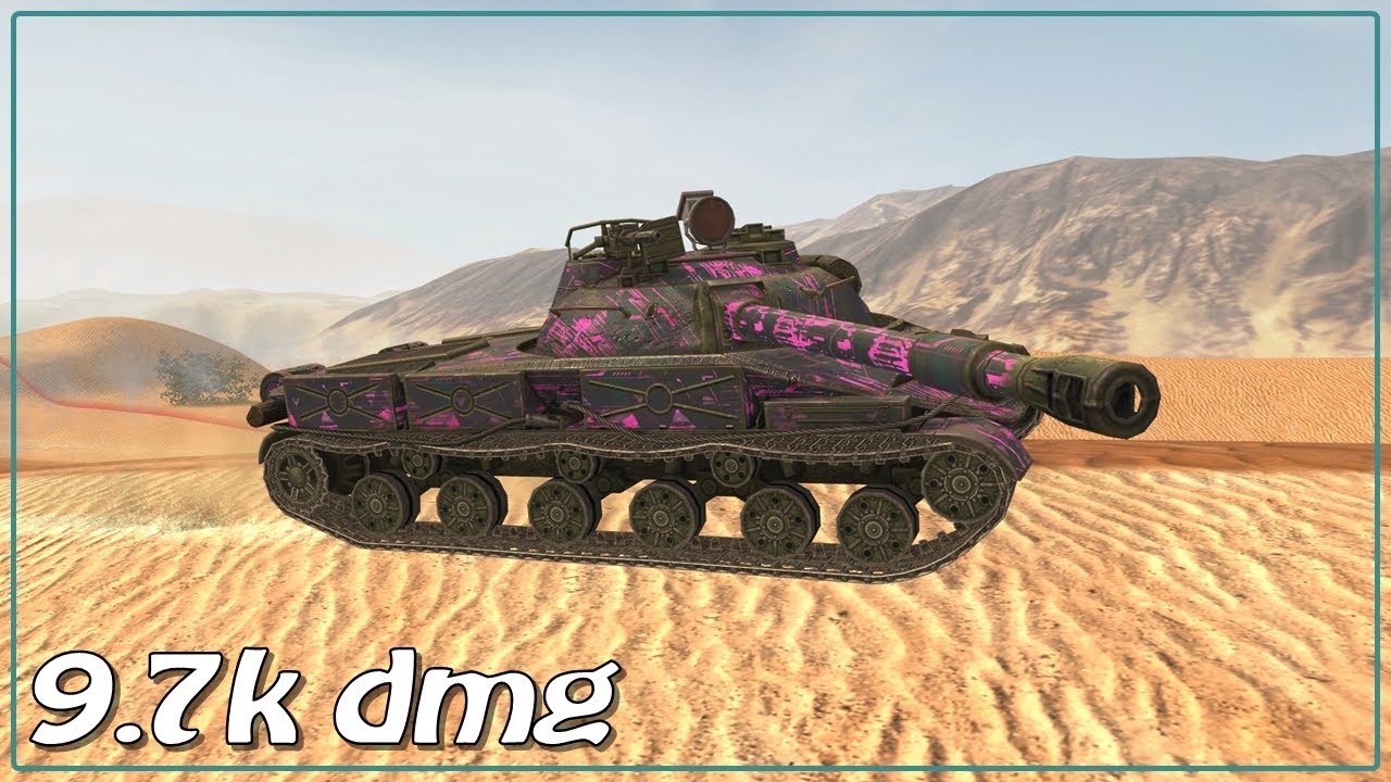 Obj 907 • 5 frags • 9.7k dmg • WoT Blitz - YouTube