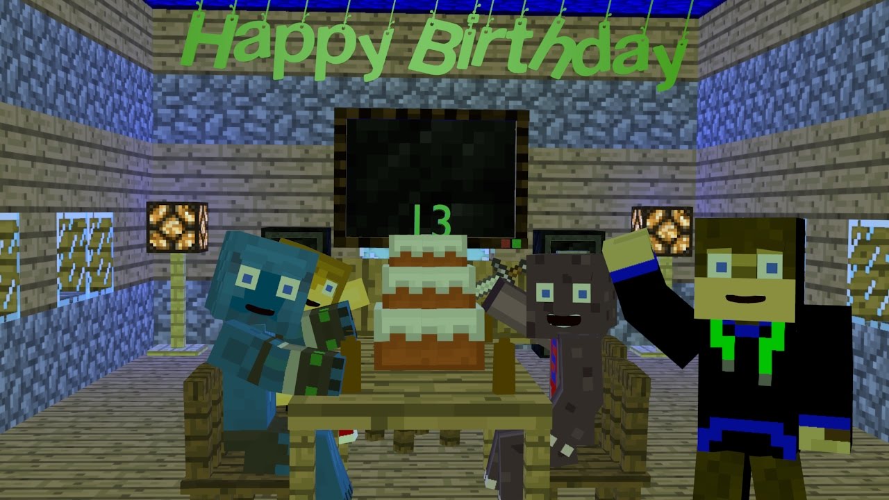 Happy Birthday Nick 2017!! | Minecraft Animation - YouTube