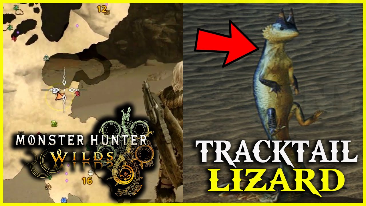 Come trovare e catturare TRACKTAIL LIZARD su Monster Hunter Wilds ...