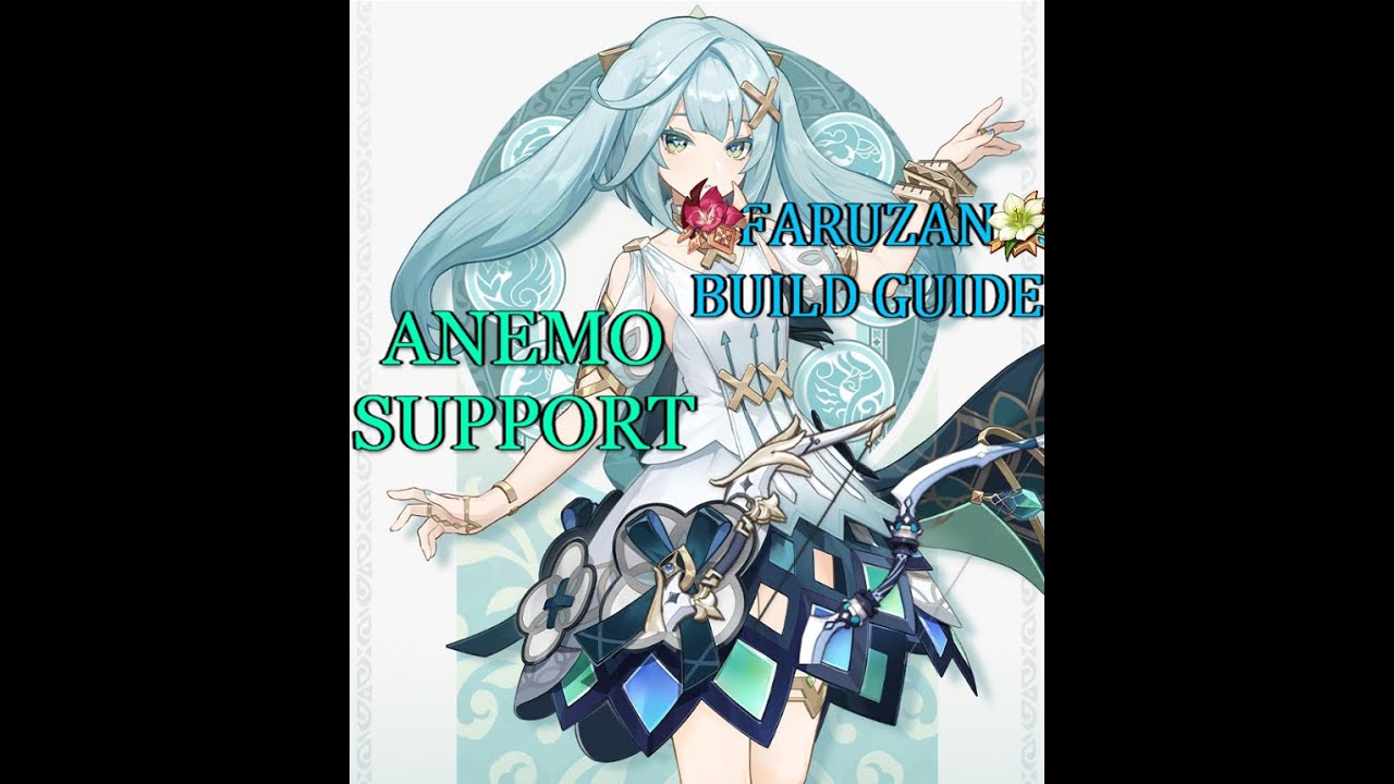FARUZAN ANEMO SUPPORT BUILD GUIDE | Genshin Impact - YouTube