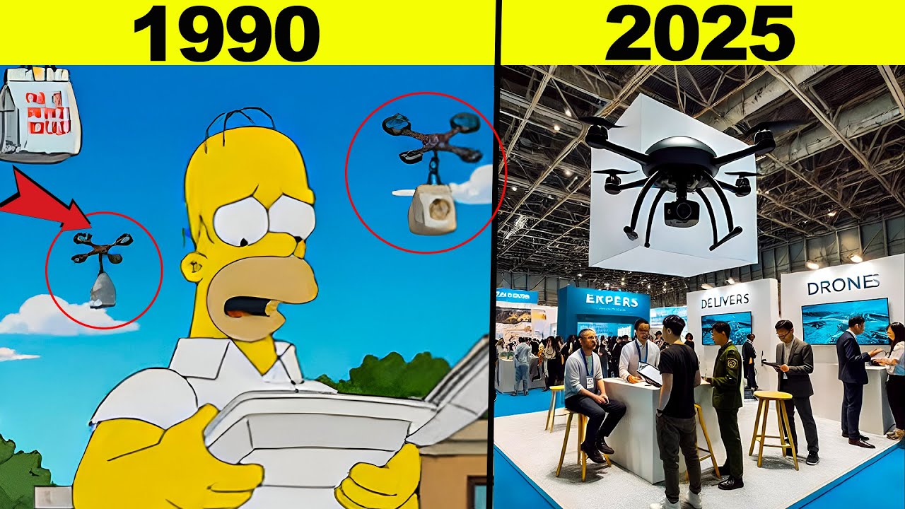 The Simpsons' Shocking Drone Prediction – Did They See the Future ...