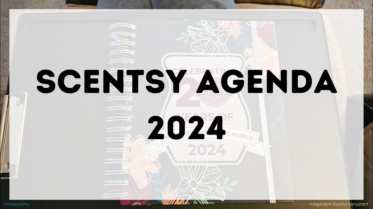 Scentsy Agenda/Planner for 2024 - YouTube