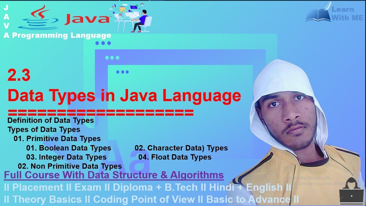 J_2.4 Keyword ll Java ll Learn with Me ll I am Studen ll HackerKing ll by Shubham ll - YouTube