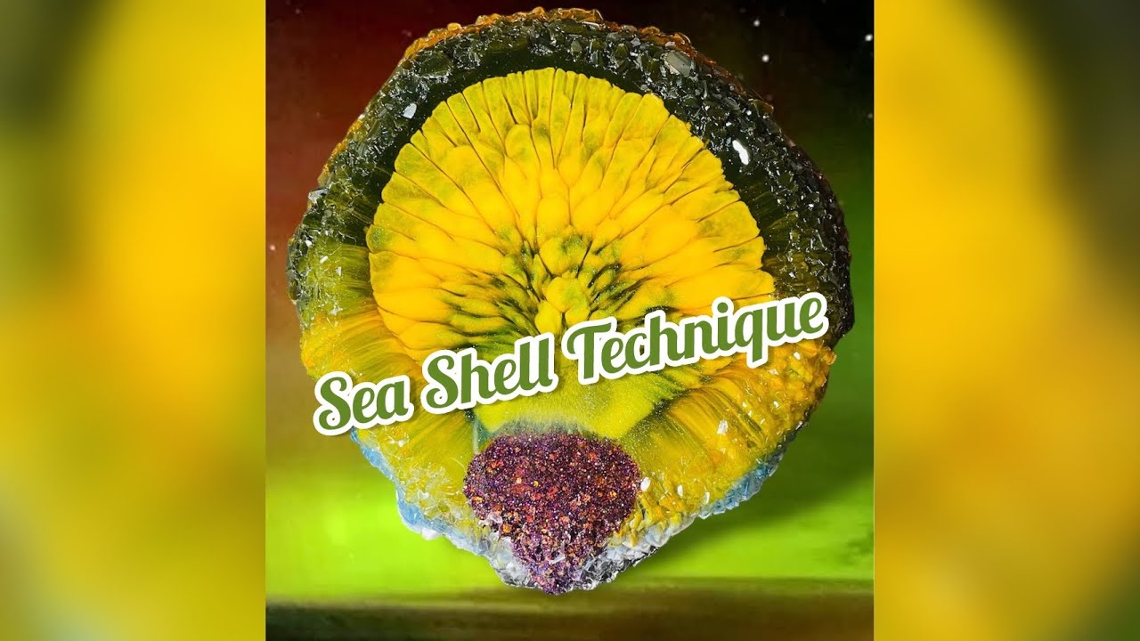#71 🐚Sea Shell Technique von @petragerbracht & @SandraRettich 🐚 - YouTube