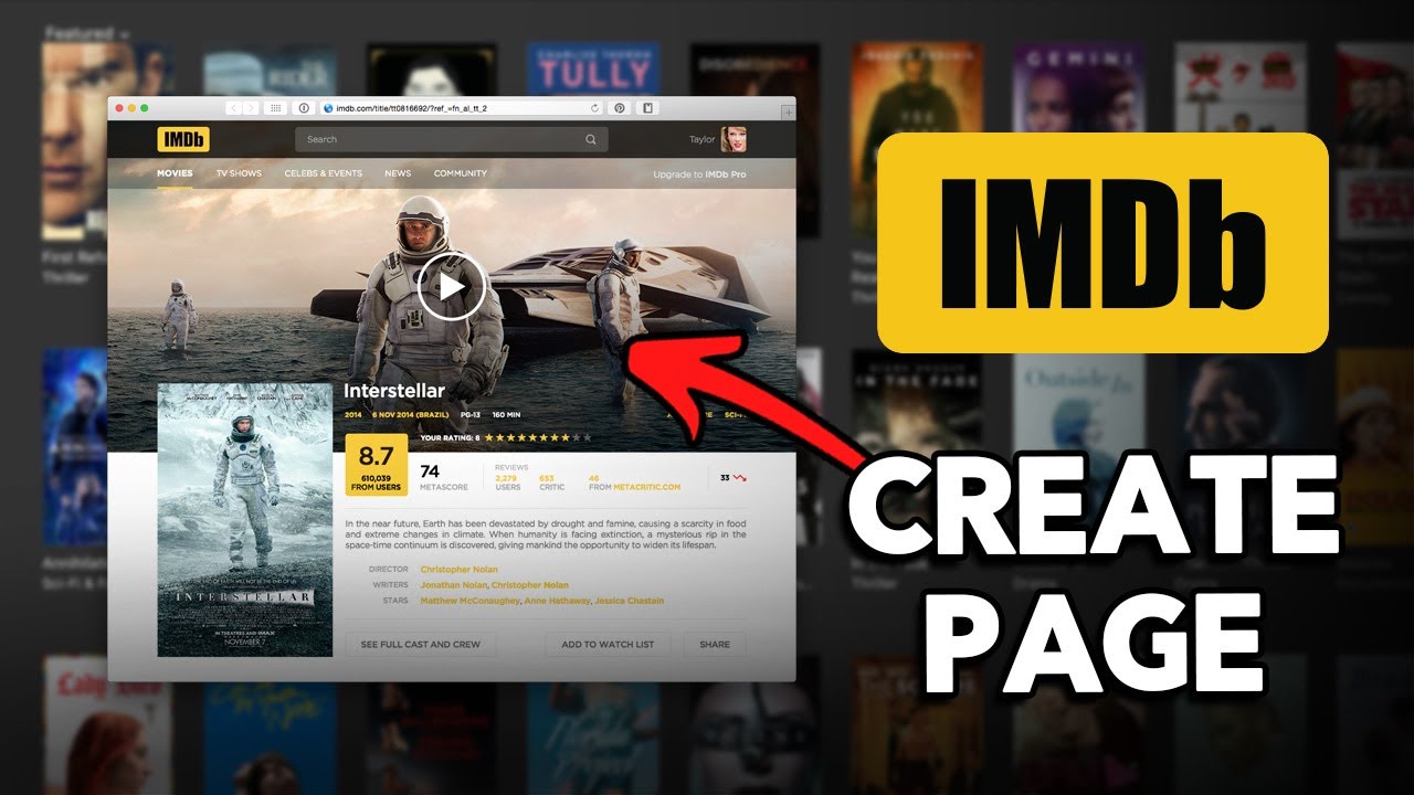 How to Create an IMDB Page for a Film (Full Guide) - YouTube
