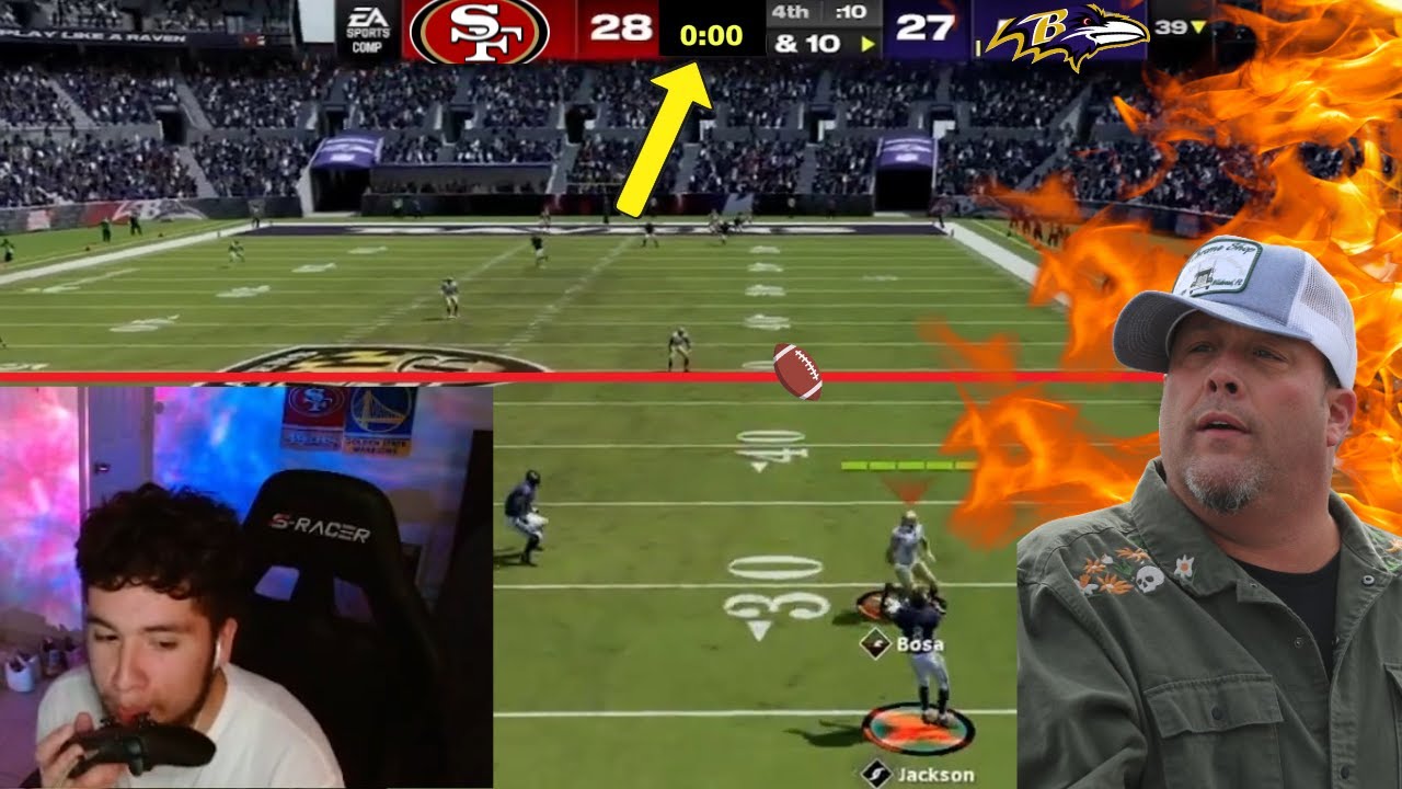 SKYYZ VS SOMEBODY'S TOXIC UNCLE CRAZIEST Madden 24 1V1! - YouTube