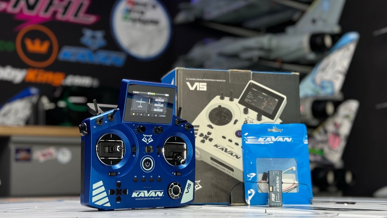 The NEW @kavanrc KAVAN V15 2.4GHz / 24 Channels Transmitter! - UNBOXING ...