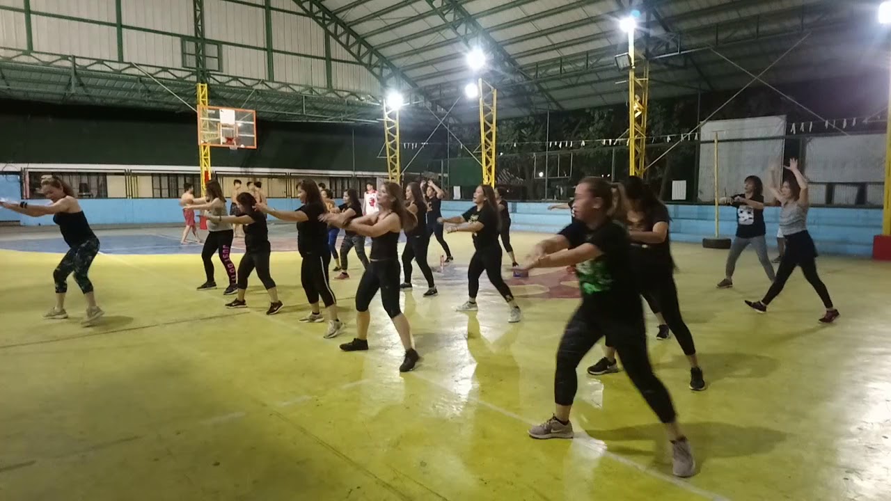 Taebo Dance Group is Color black in Brgy.Sindalan CSFP Last January 31. ...