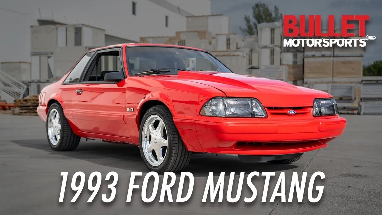 1993 Ford Mustang | [4K] | REVIEW SERIES | "Little Red Riding Hood ...