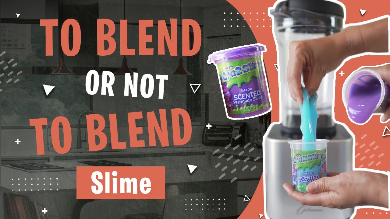 Blending Slime | To Blend or Not To Blend? | Optimum G2.6 Blender - YouTube