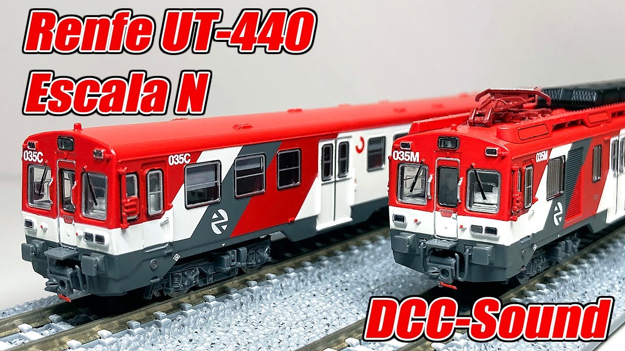 Renfe Cercanías "UT 440" ARNOLD HN2441S DCC-Sound Escala N/N Scale/Spur ...
