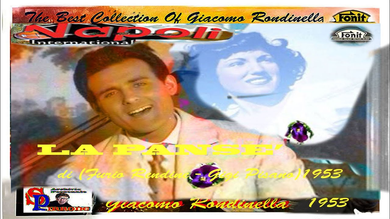 Giacomo Rondinella - LA PANSE' 1953 - YouTube