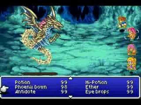 Final Fantasy V Advance - Neo Shinryu - YouTube