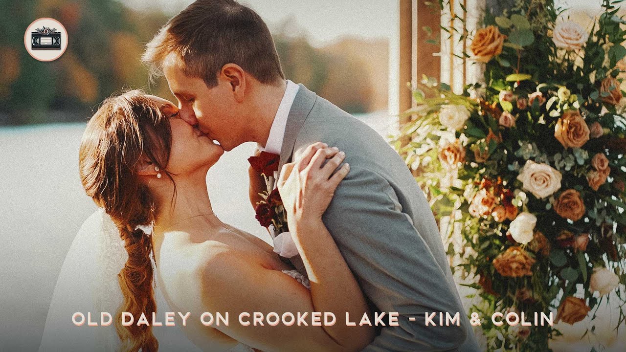 A Leap of Faith - Colin & Kimberly's Old Daley on Crooked Lake Wedding ...