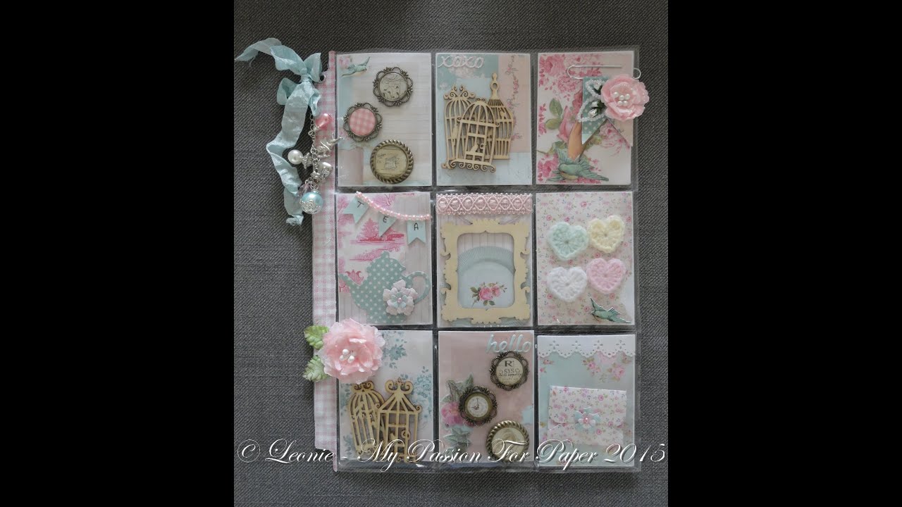 Tilda Pocket Letter Page ~ Diemond Dies DTP - YouTube