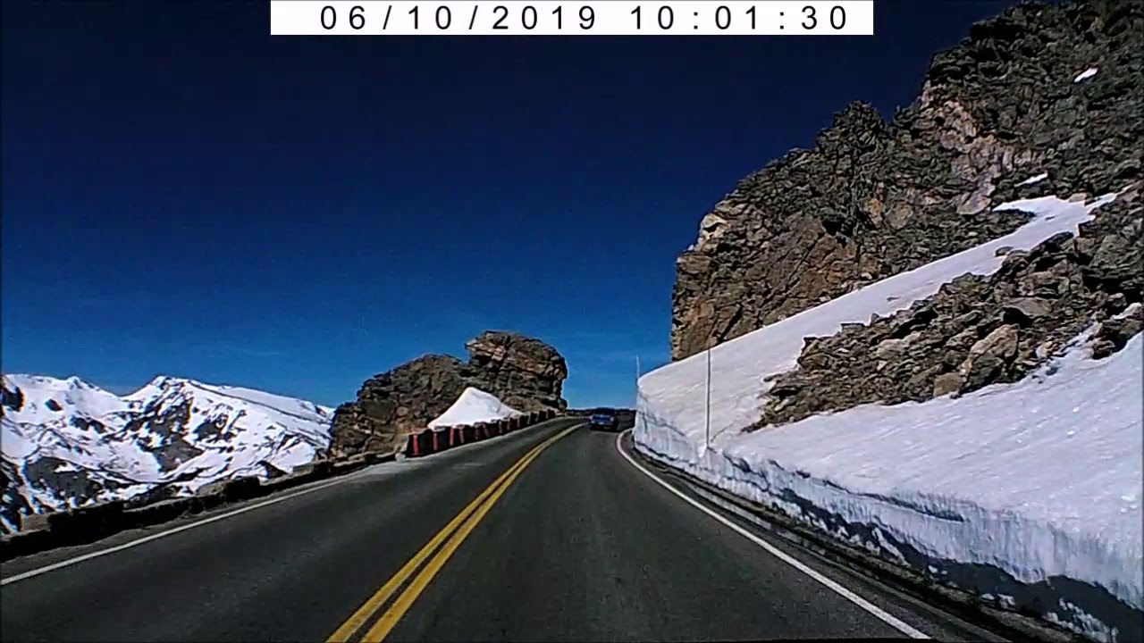 Driving Trail Ridge Road June 10, 2019 - YouTube