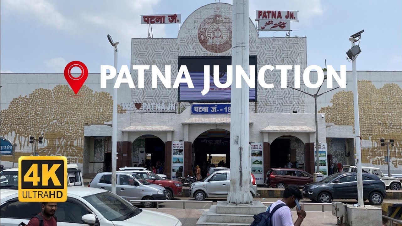 4K Walking Tour Patna Railway Junction 2024 || Patna, Bihar, India 4K ...