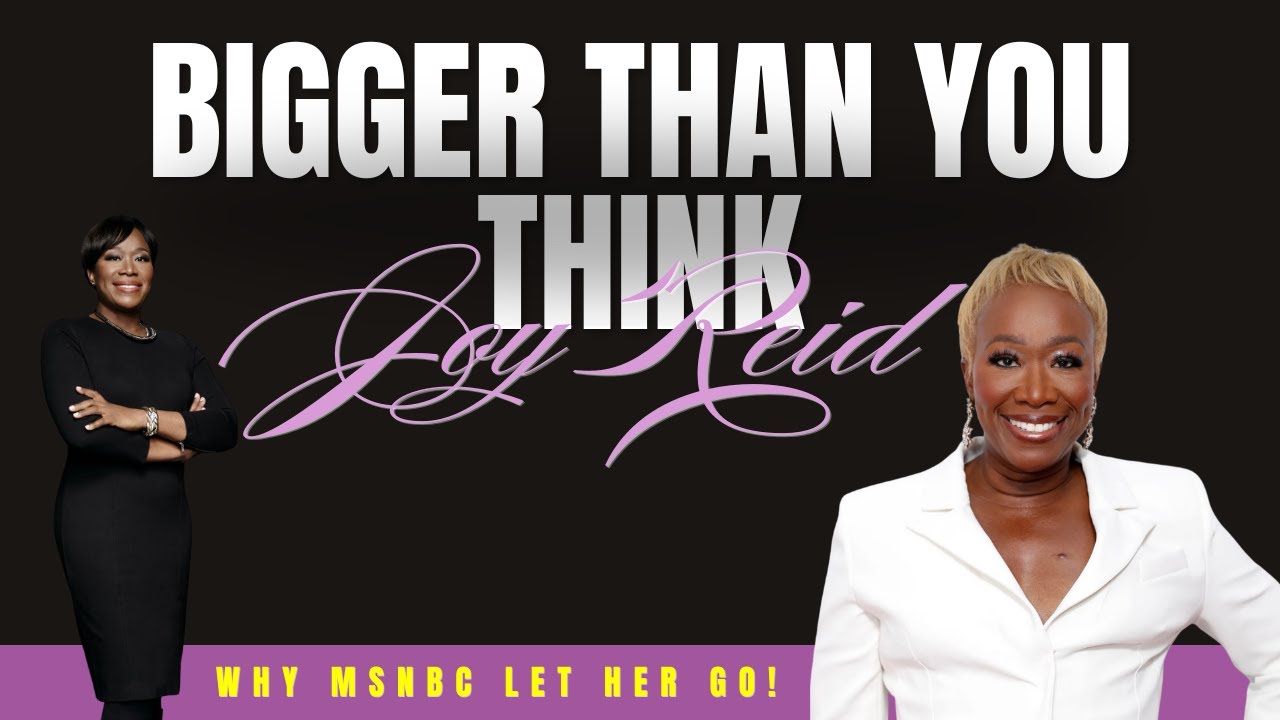 Joy Reid FIRED from MSNBC! The Shocking Truth Behind Her Exit! - YouTube