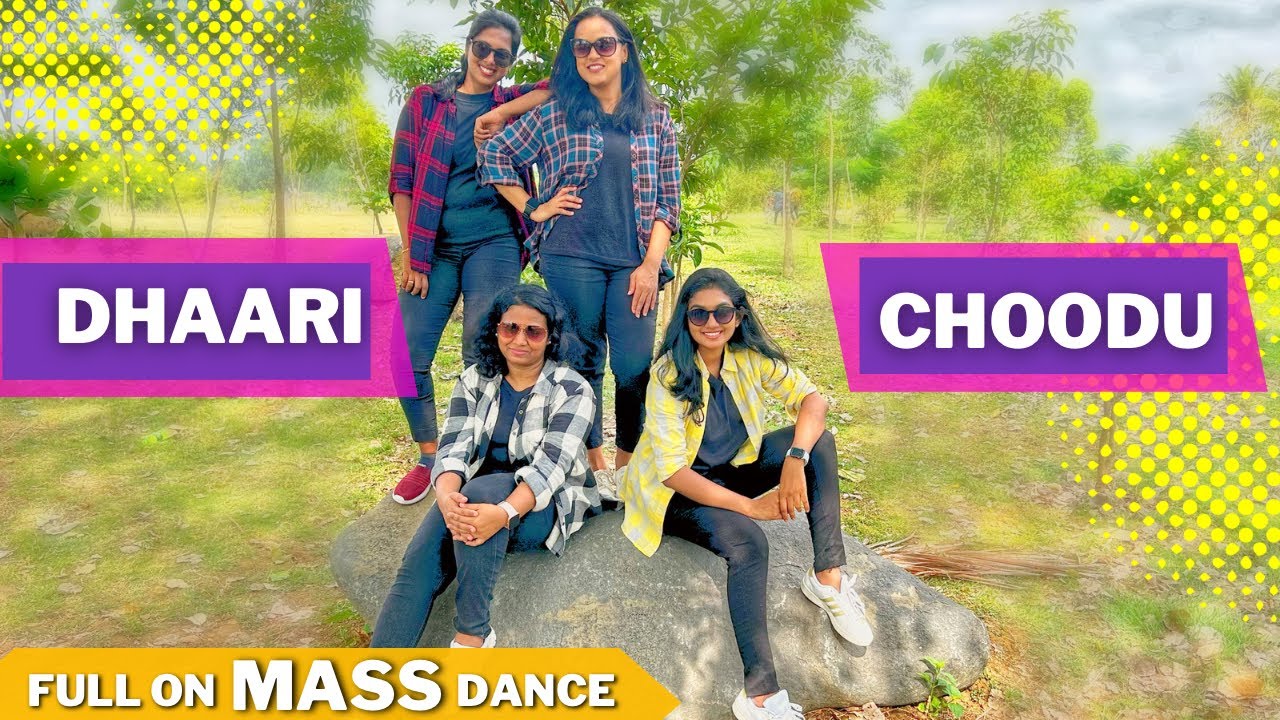 Dhaari Choodu-Dance Cover by Modern Moms | Full-on Mass Dance🔥 ...