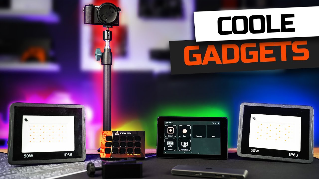 5 Coole GADGETS für dein STREAMING-SETUP - YouTube