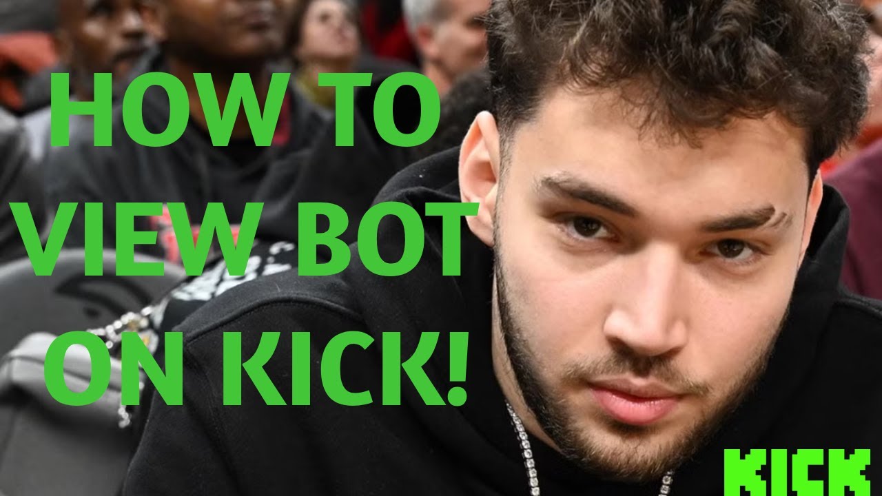 HOW TO VIEW BOT ON KICK! (FREE) - YouTube