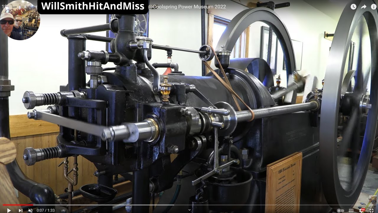 Mysterious secrets of 1883 antique engine - YouTube
