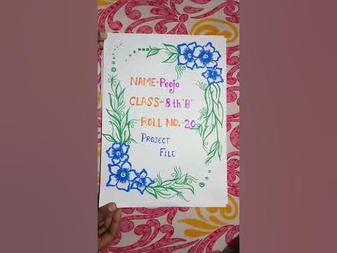 social science Sikkim project file - YouTube