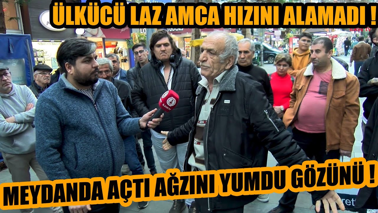 BIKTIK ARTIK YETER ! Ülkücü laz amca hızını alamadı açtı ağzını yumdu ...