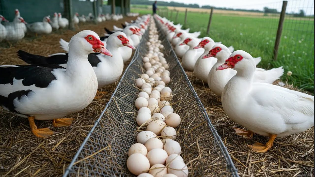 Free range muscovy duck farming - How to raise muscovy ducks for eggs ...