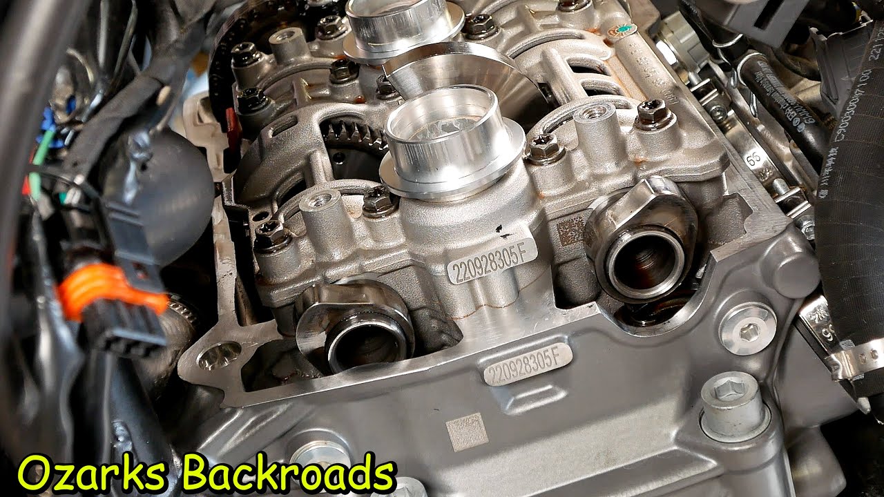 2023 CFMOTO Ibex 800T/800MT valve clearance check... - YouTube