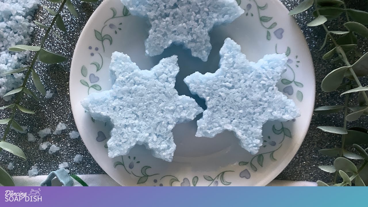 Basic Bath Salt Cakes Tutorial / doTERRA Peace Bath Salt Cakes - YouTube
