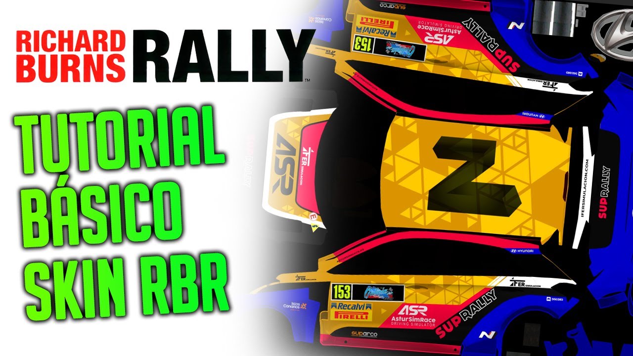 RBR - Tutorial Básico Skins Richard Burns Rally - YouTube