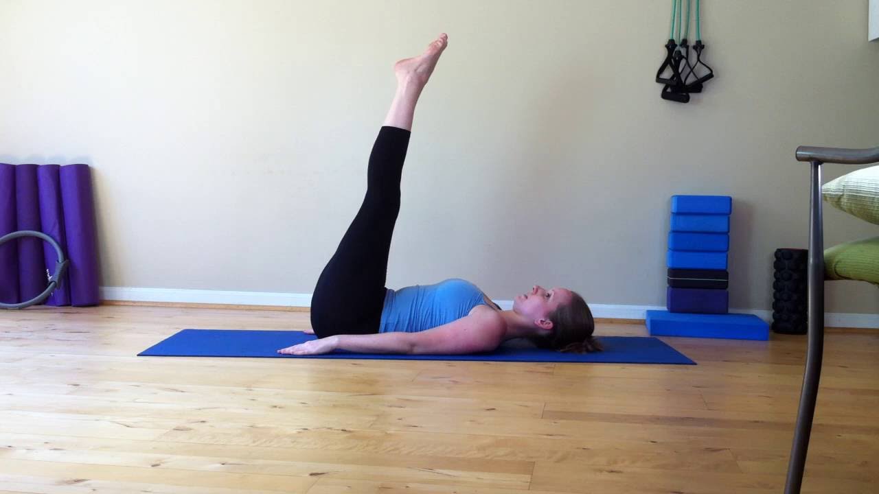 Pilates Roll Over into Teaser - YouTube