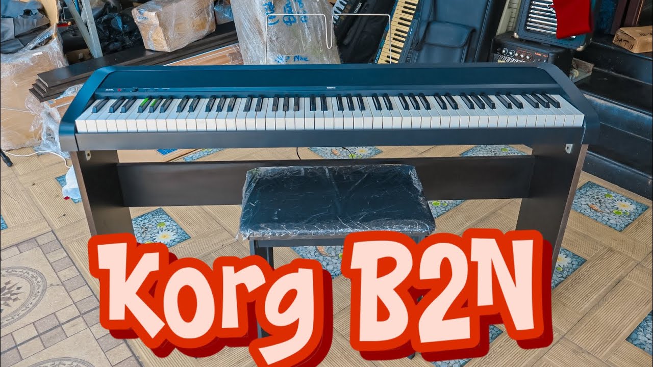 Piano Korg B2N | Piano mẫu gọn giá rẻ - YouTube