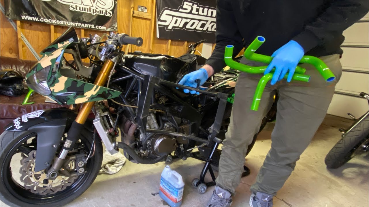 Radiator Cage and Silicone Hose Install LIVE! - YouTube