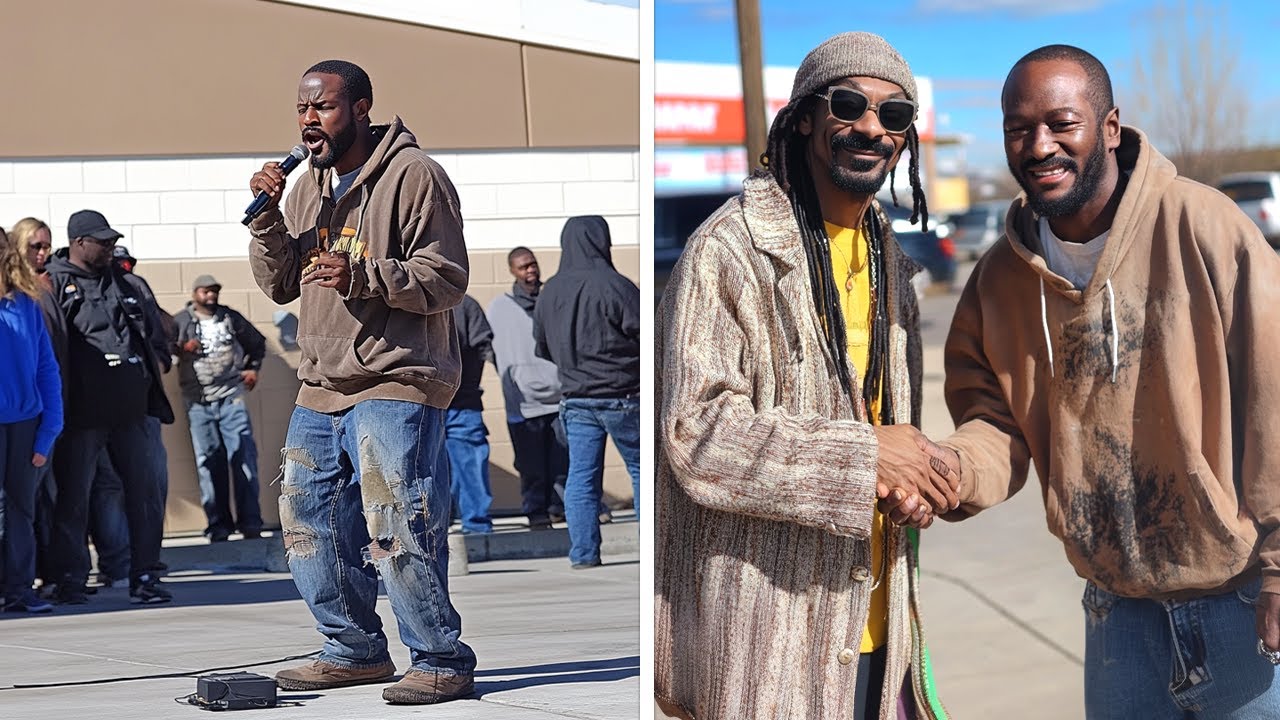 Snoop Dogg Sees Homeless Man Rapping Outside Walmart, What He Does Next ...
