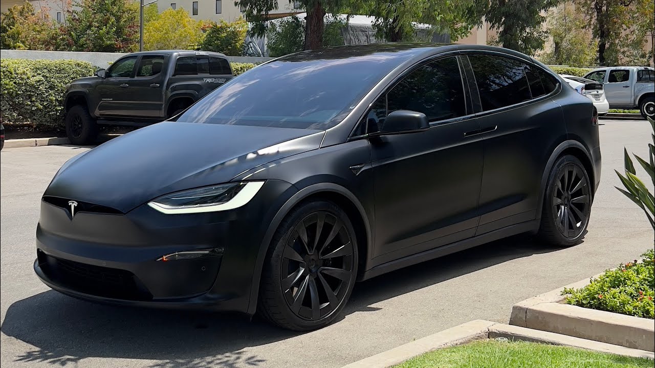 Model X Plaid Full Body Stealth PPF - YouTube