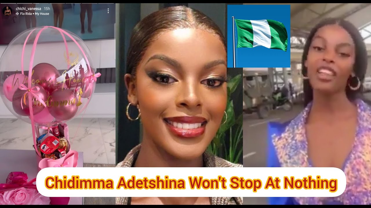 Chidimma Adetshina In Nigeria 🇳🇬 Excited To Explore Her Roots And Her ...