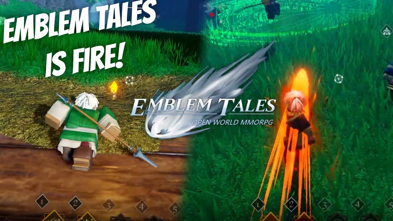 The Emblem Tales Testing Experience....(THIS GAME IS FIRE 🔥) - YouTube