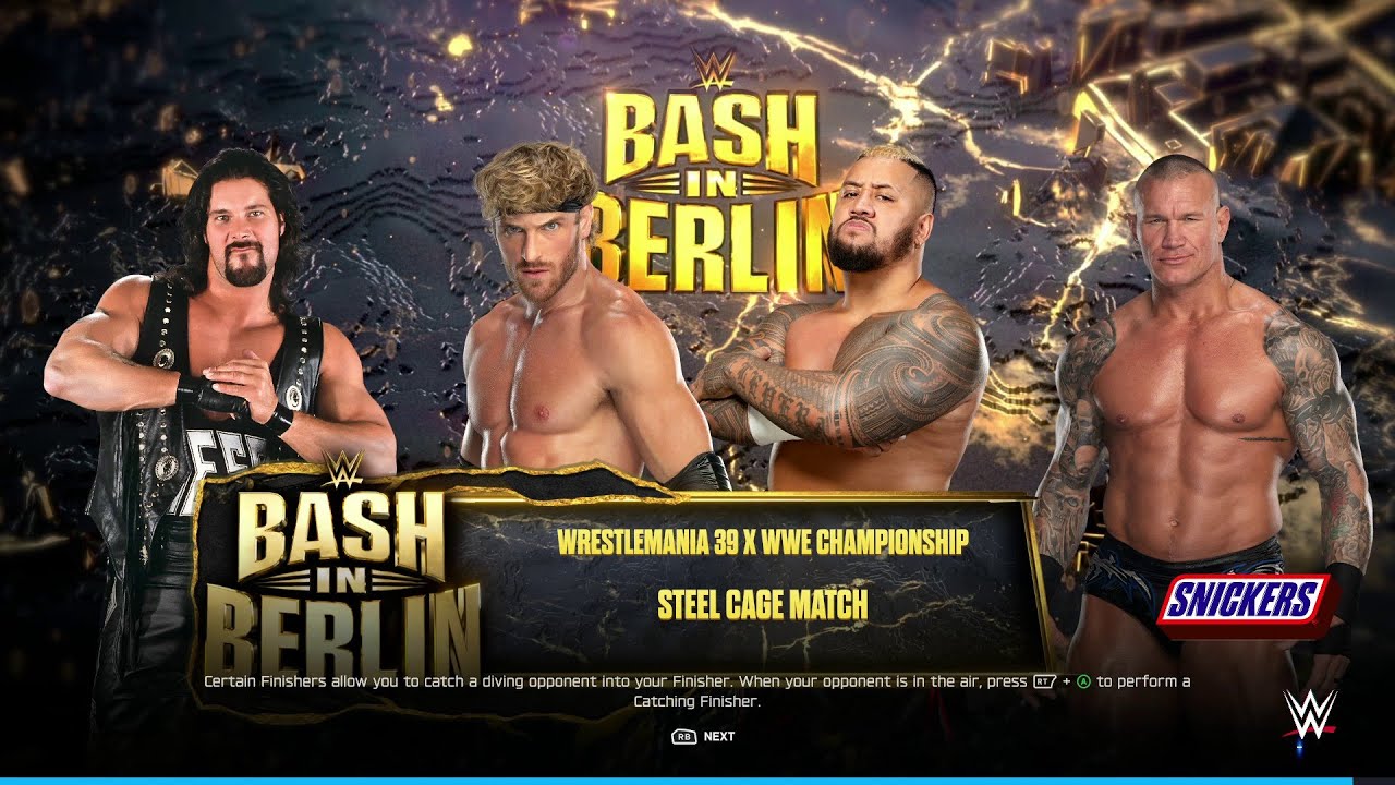FAITAL 4 WAY STEEL CAGE MATCH FOR RANDY ORTON'S WWE GOLDEN CHAMPIONSHIP ...