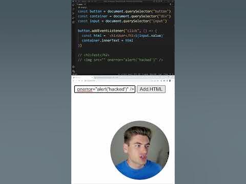You Can Finally Safely Use innerHTML (kind of) - YouTube