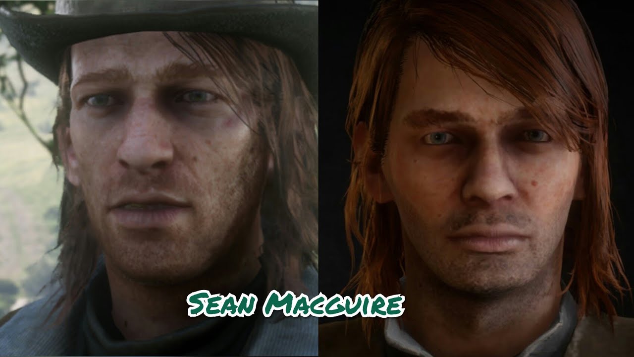 Red Dead Redemption 2 Online - Updated Sean Macguire Face/Character ...
