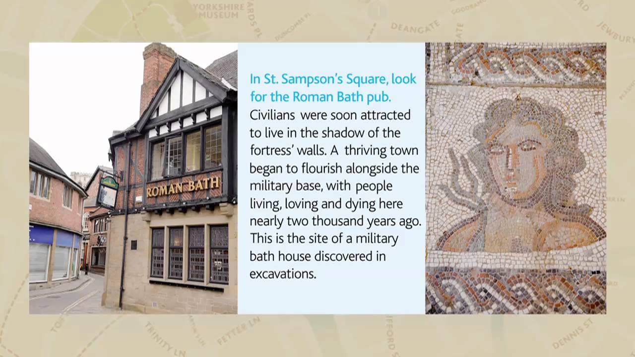 2. Walking with the Romans: Civilian Life in Eboracum - YouTube