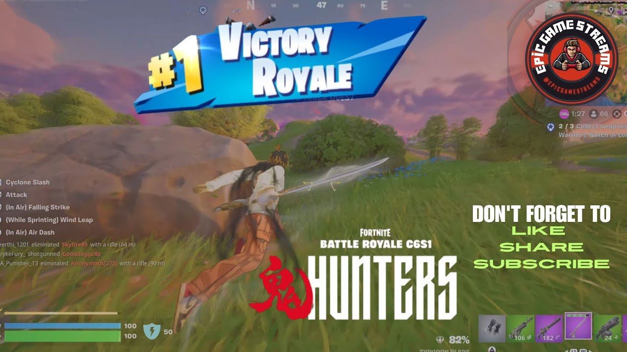 Fortnite Chapter 6 New Update Epic Victory Royale | PS5 Pro 4K 60FPS ...