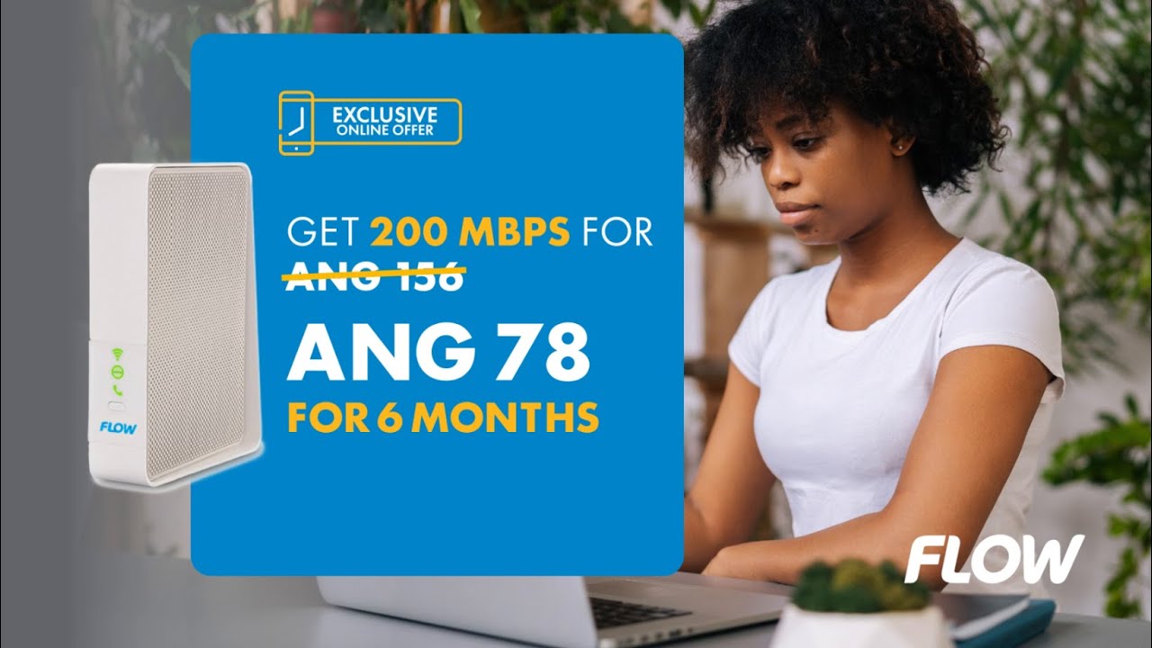 Flow Internet – 200MBPS - YouTube