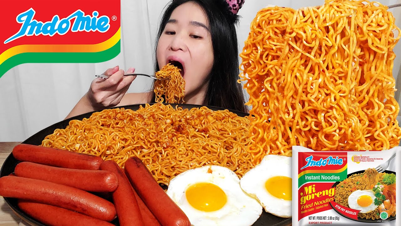 Indomie Asmr Mukbang Spicy Garlic Butter Indomie Recipe How To Cook