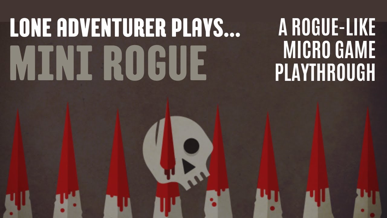 Mini Rogue | A solo roguelike micro-game | Playthrough - YouTube