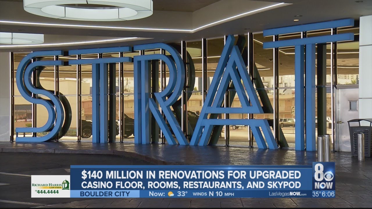 The STRAT unveils some renovations as it rebrands - YouTube