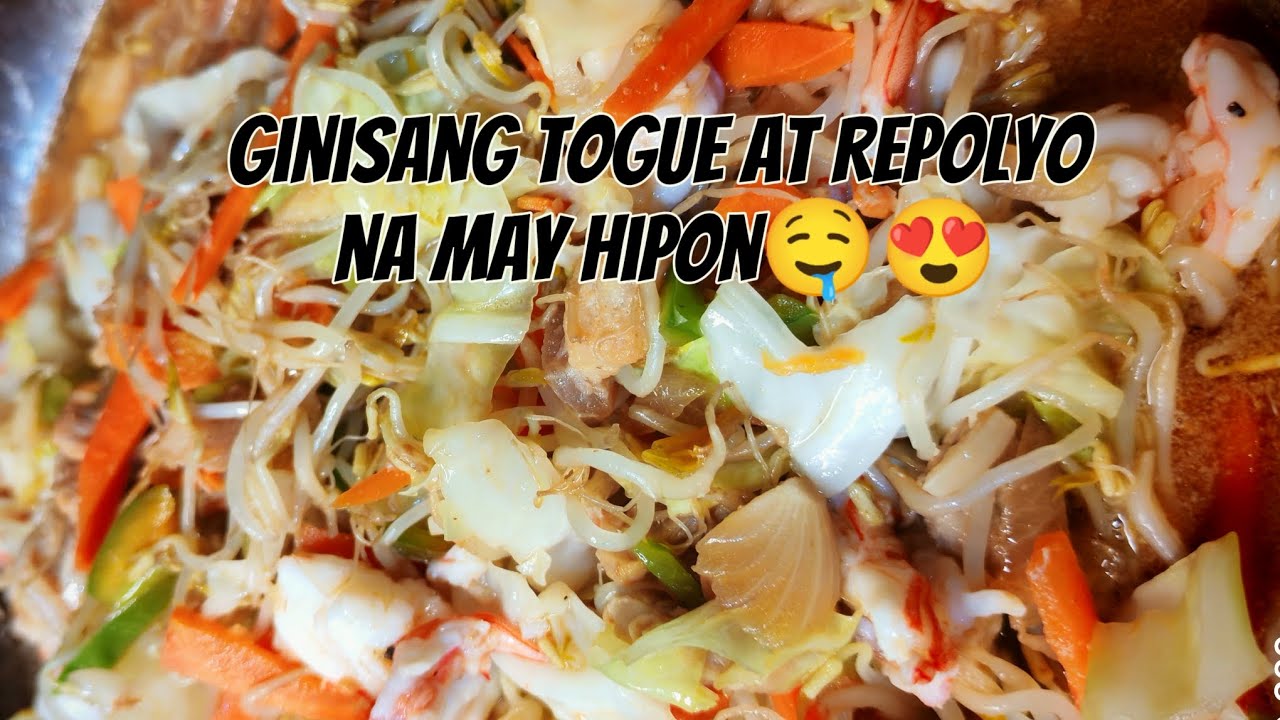 Madaling lutuin ang gulay, lalo na itong Ginisang Togue at Repolyo na ...